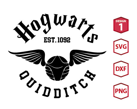 Hogwarts Quidditch Svg, Harry Potter Svg, Hogwarts Shield S - Inspire ...