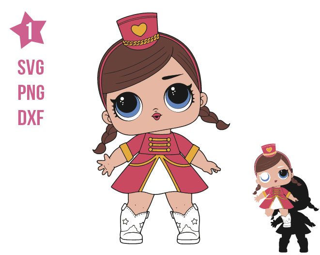 Majorette Lol SVG, LOL Surprise Doll, Lol, Cricut file, Lol - Inspire ...