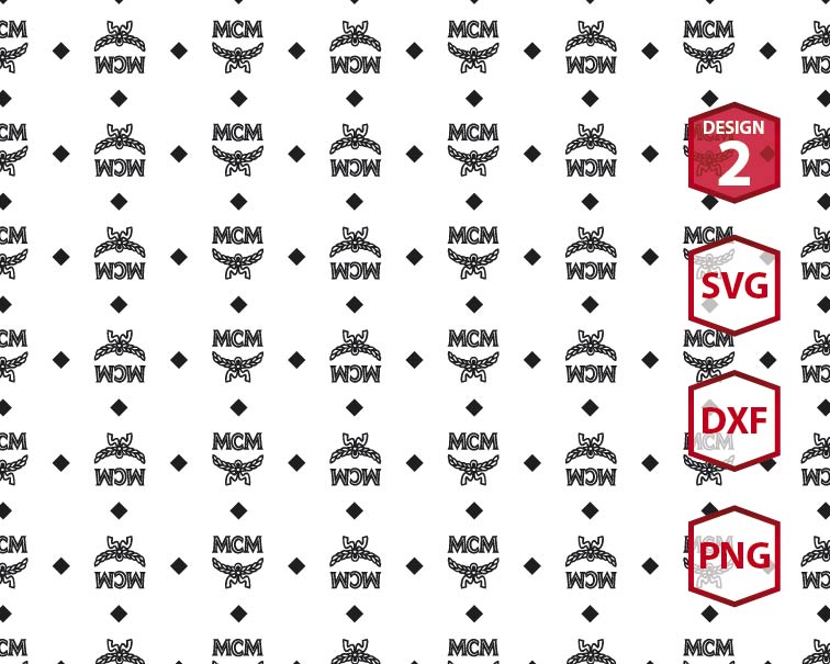 MCM Logo Svg, MCM Logo Pattern Svg, MCM Svg Logo Svg - Inspire Uplift