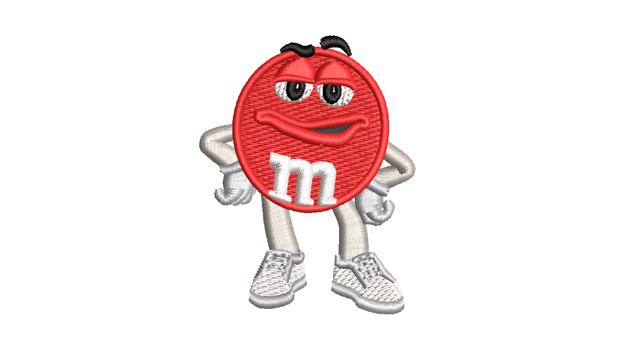 mms characters Embroidery | Inspire Uplift