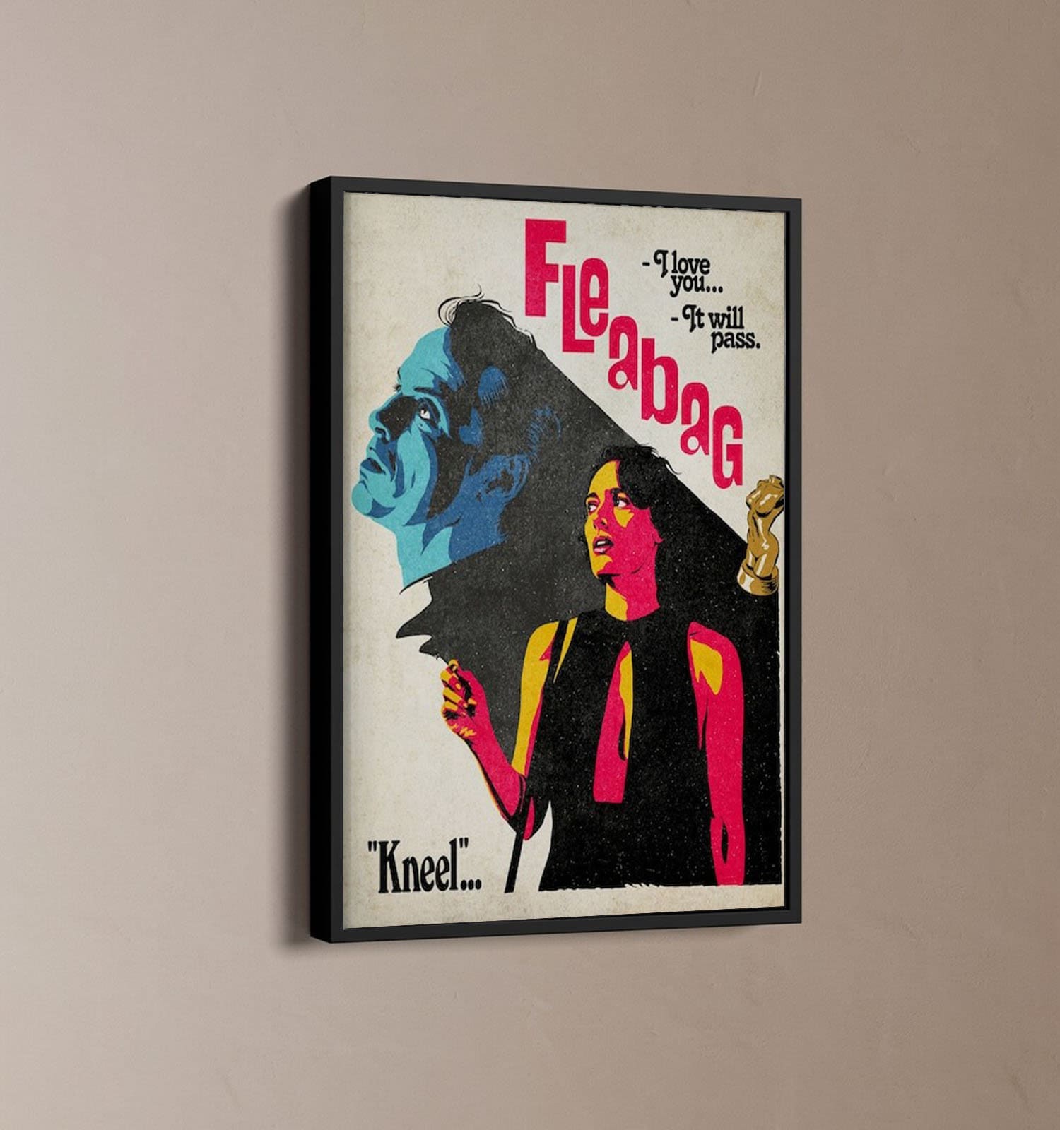 Fleabag Poster, Fleabag Vintage Retro Poster | Inspire Uplift