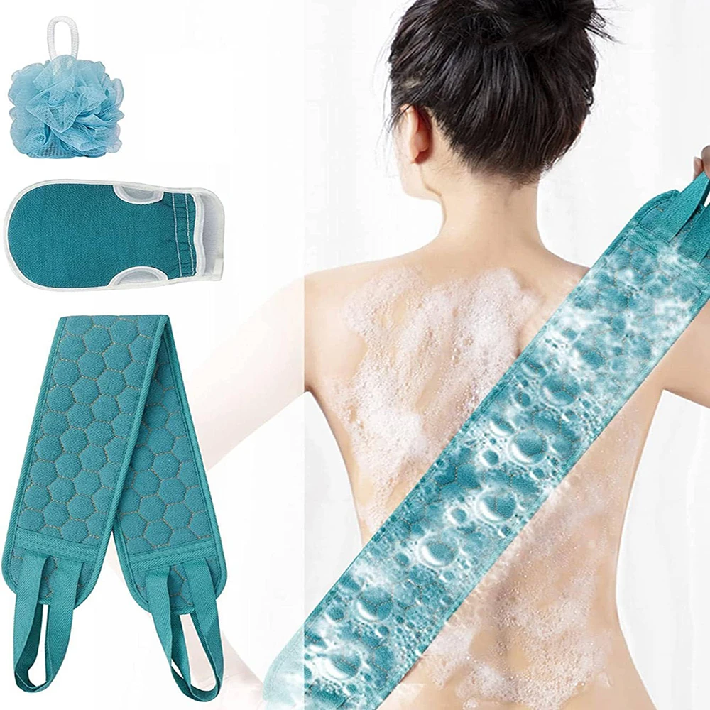 Exfoliating Body Scrubber Set with Loofah | Inspire Uplift