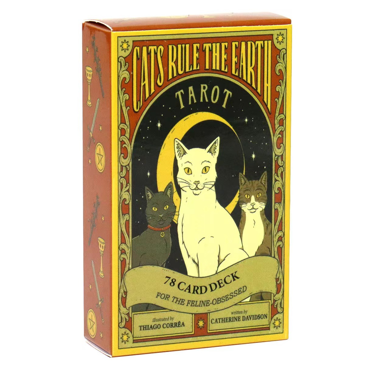 Cats Rule Earth Tarot Cards 78 Oracle Deck | Inspire Uplift