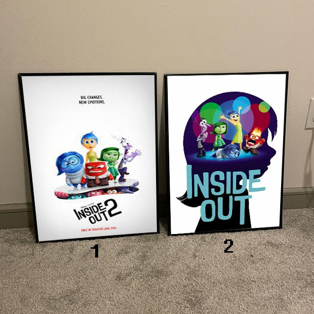 Inside Out 2 Movie Poster, 4 Style | Inspire Uplift