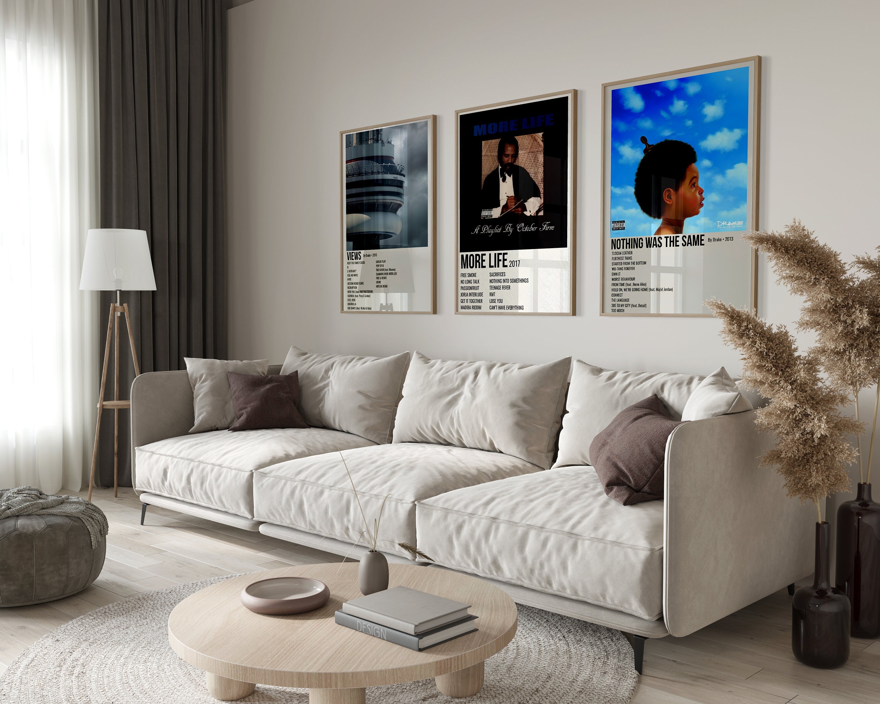 Drake Poster Set of 3 Posters, Rapper Album Art, More Life, | Inspire ...