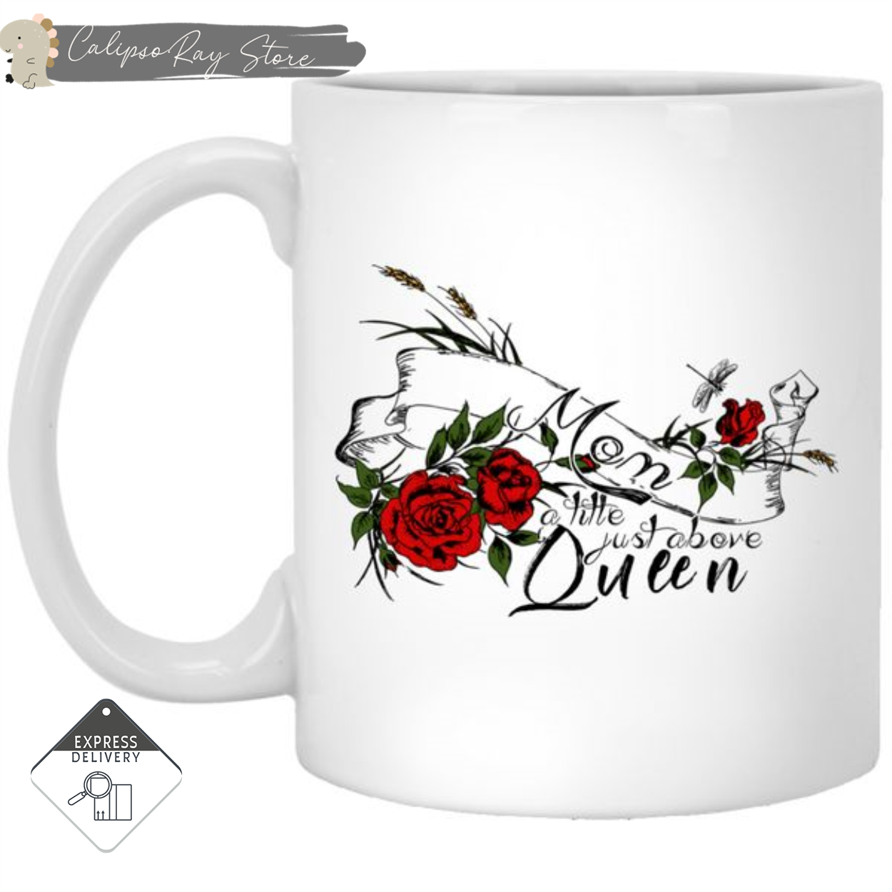 Mom A Title Just Above Queen Mugs, Custom Coffee Mugs, Perso | Inspire ...