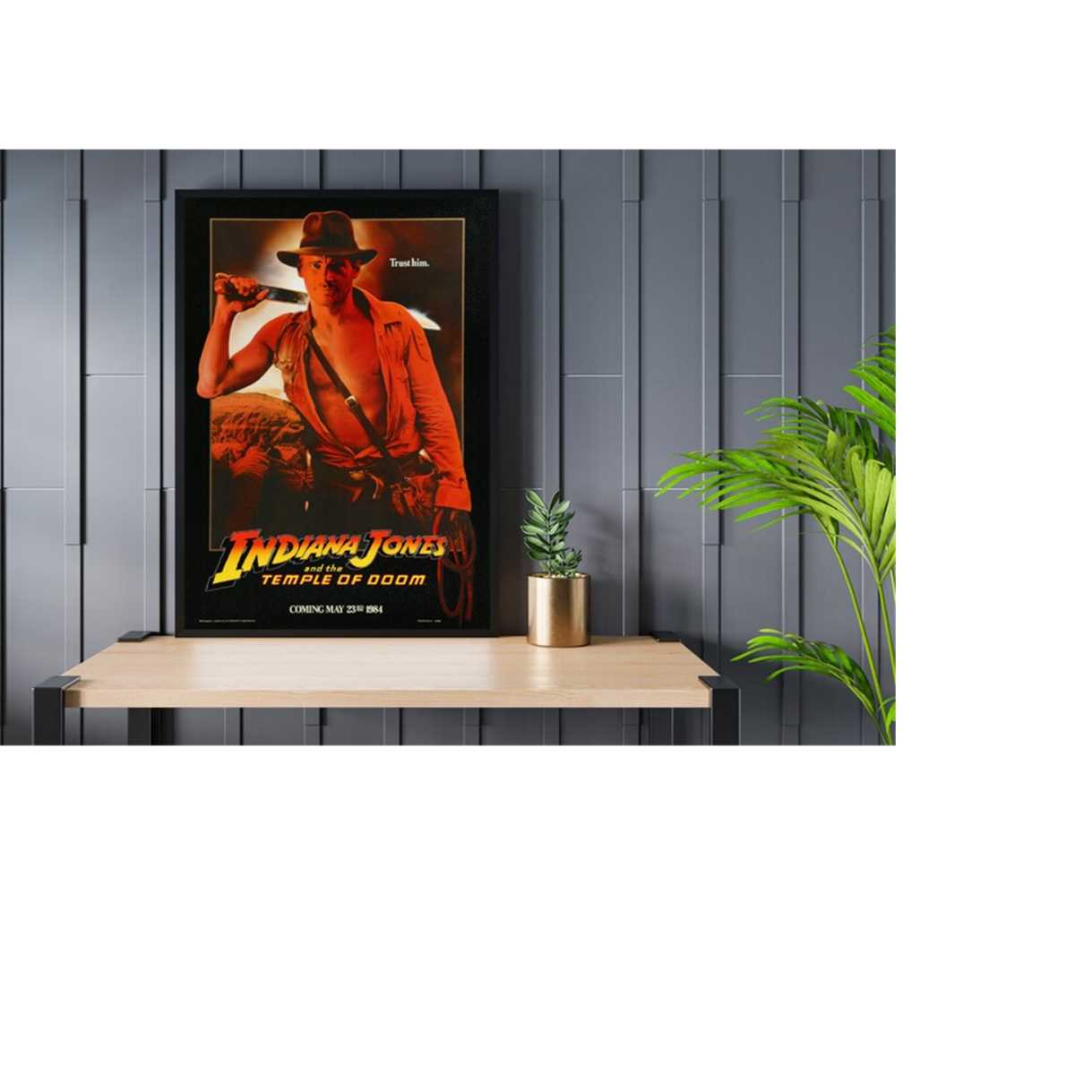 Indiana Jones And The Temple Of Doom Print - Canvas Indiana | Inspire ...