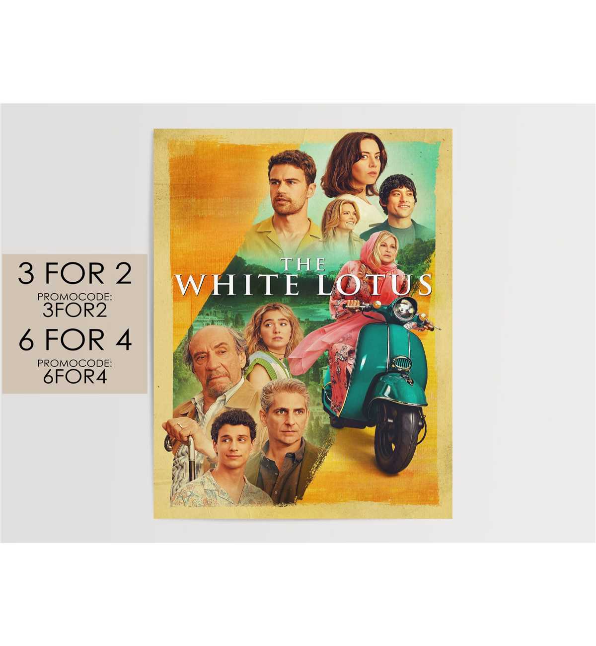 The White Lotus Poster - TV Movie Poster | Inspire Uplift