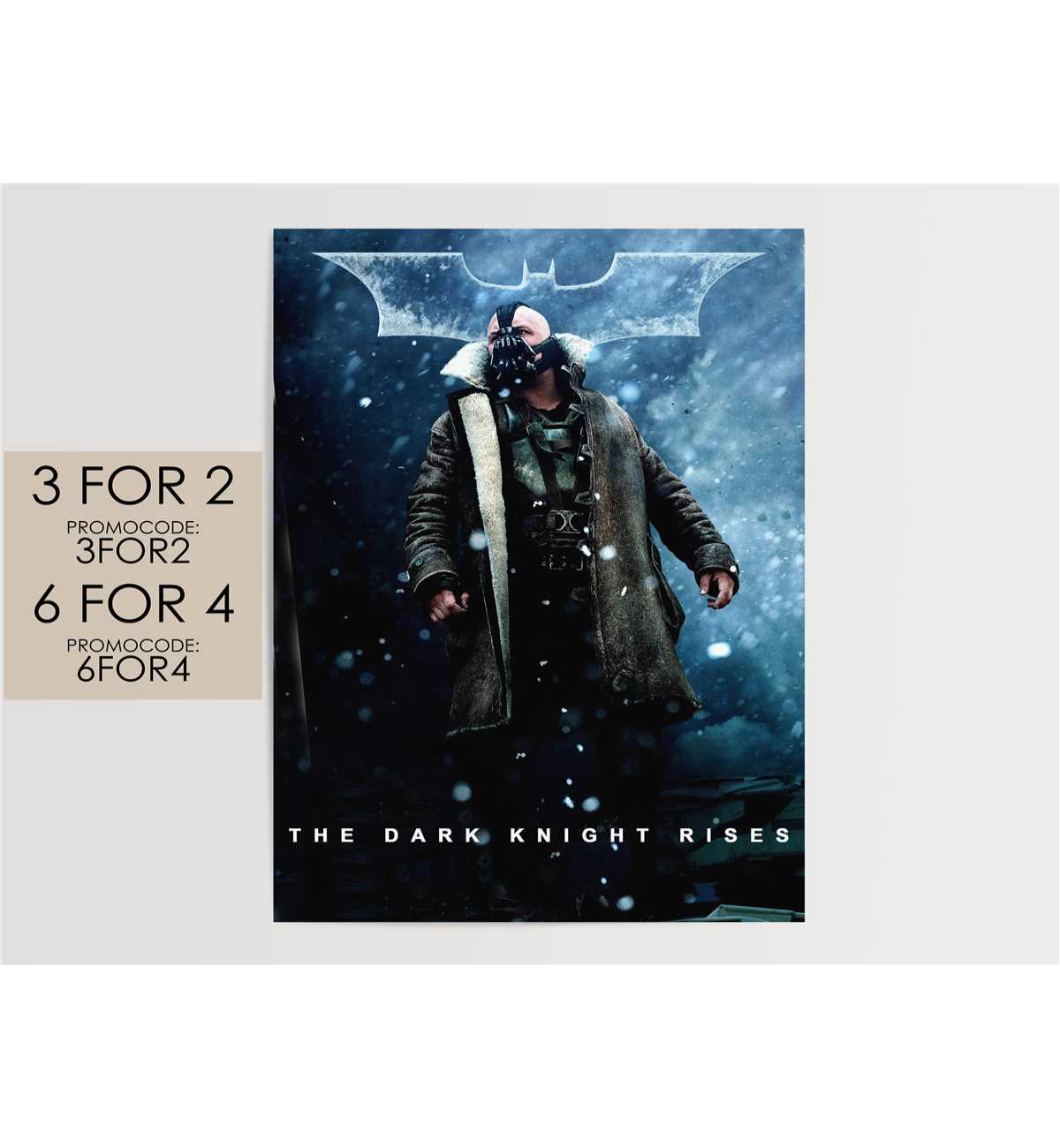 The Dark Knight Rises 2012 Poster - DC | Inspire Uplift