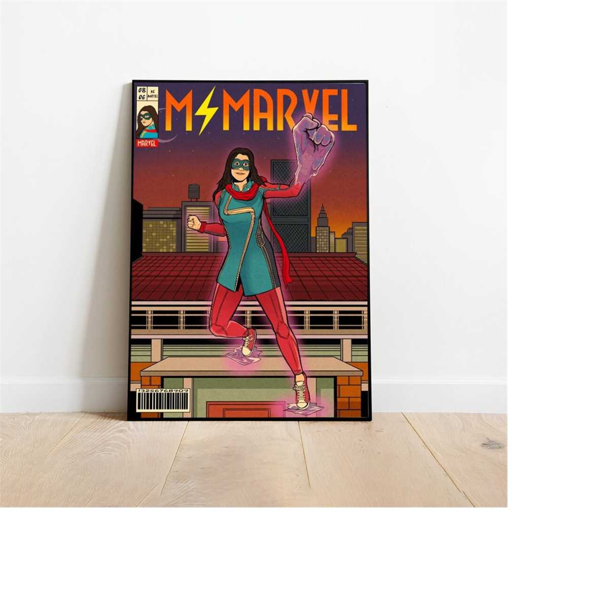 Ms Marvel Poster, Ms Marvel,Print Marvel Print, Marvel Poste | Inspire ...