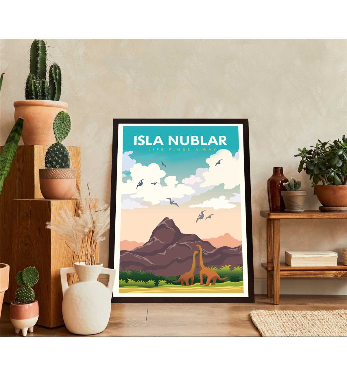 Isla nublar Movie Poster, Isla nublar Film, Isla | Inspire Uplift
