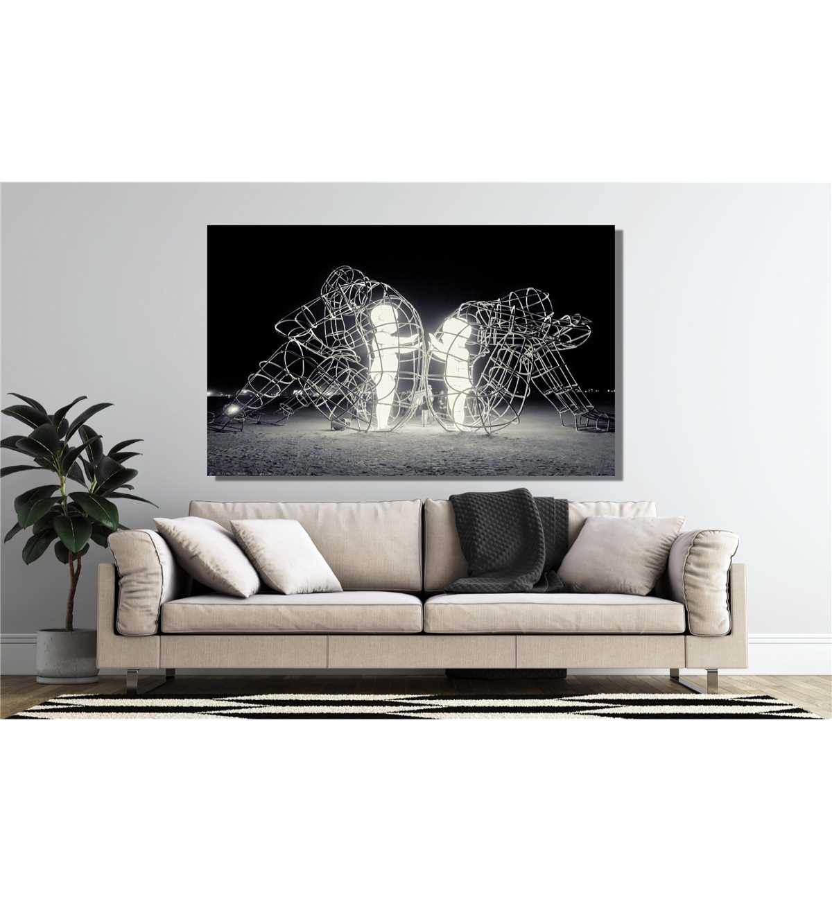 Alexander Milov Art, Two People Turning Their Backs | Inspire Uplift
