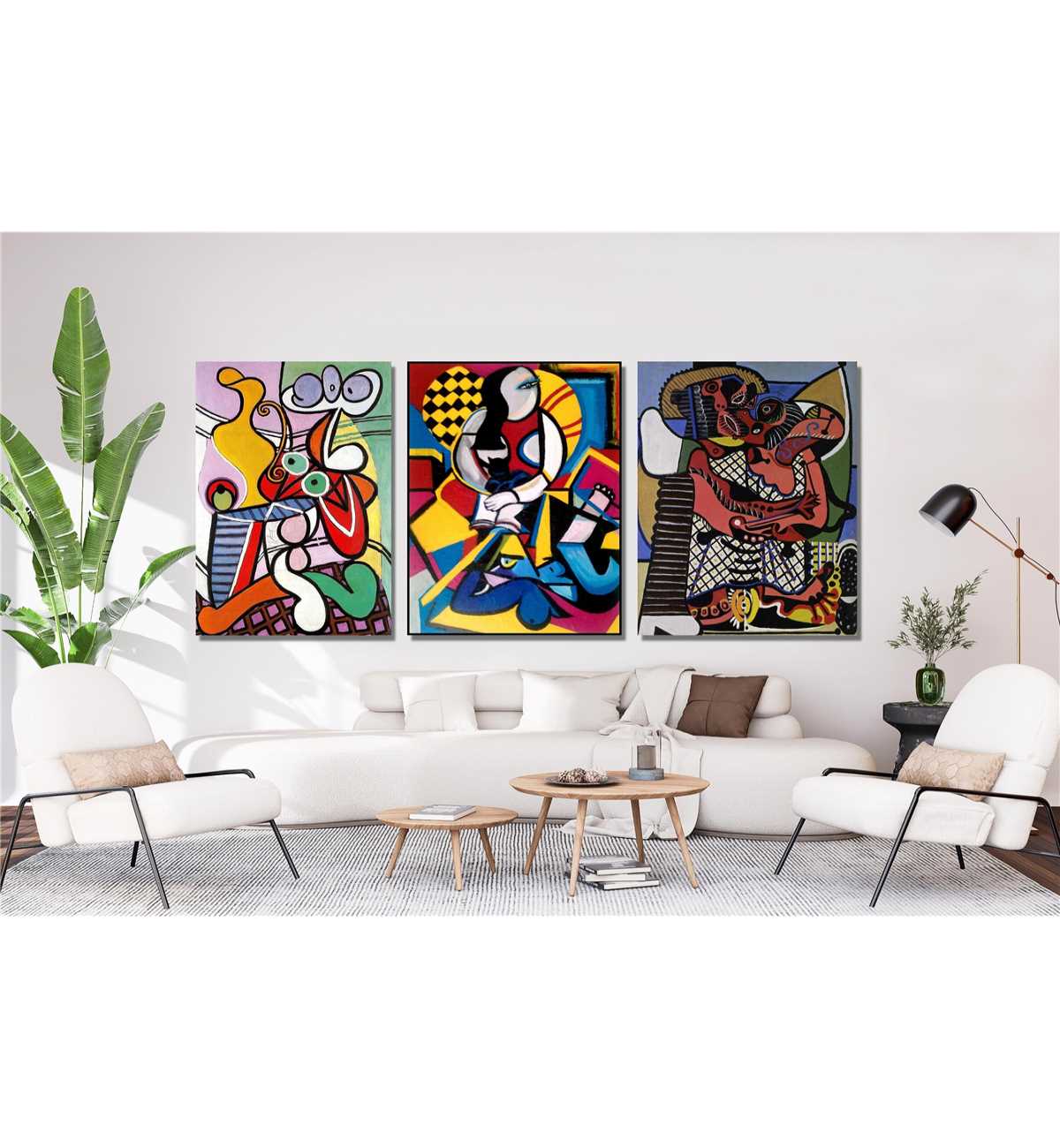 Set Of 3 Pablo Picasso Poster, Pablo Picasso - Inspire Uplift