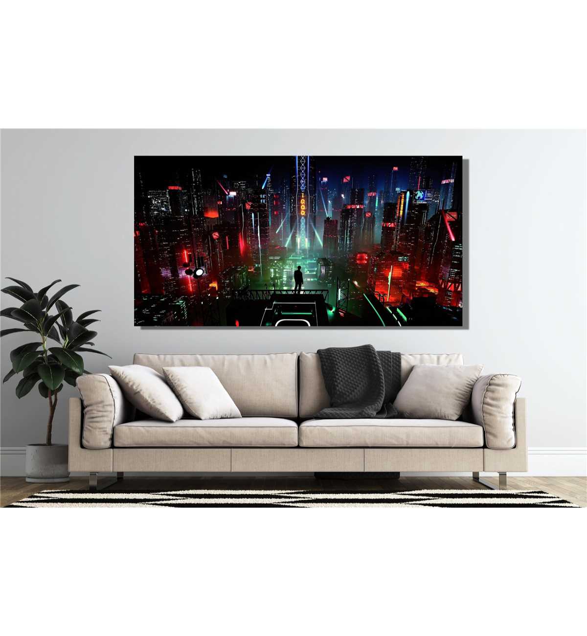 Cyberpunk Posters - Futuristic Sci-fi Prints | Inspire Uplift