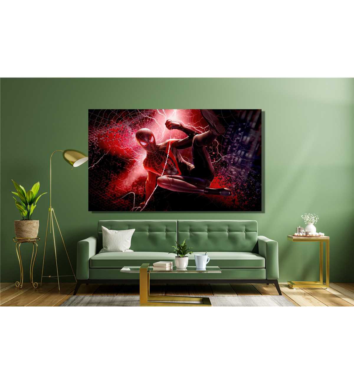 Spider-Man Poster, Spiderman Poster Prnt, Spiderman Canvas, - Inspire ...