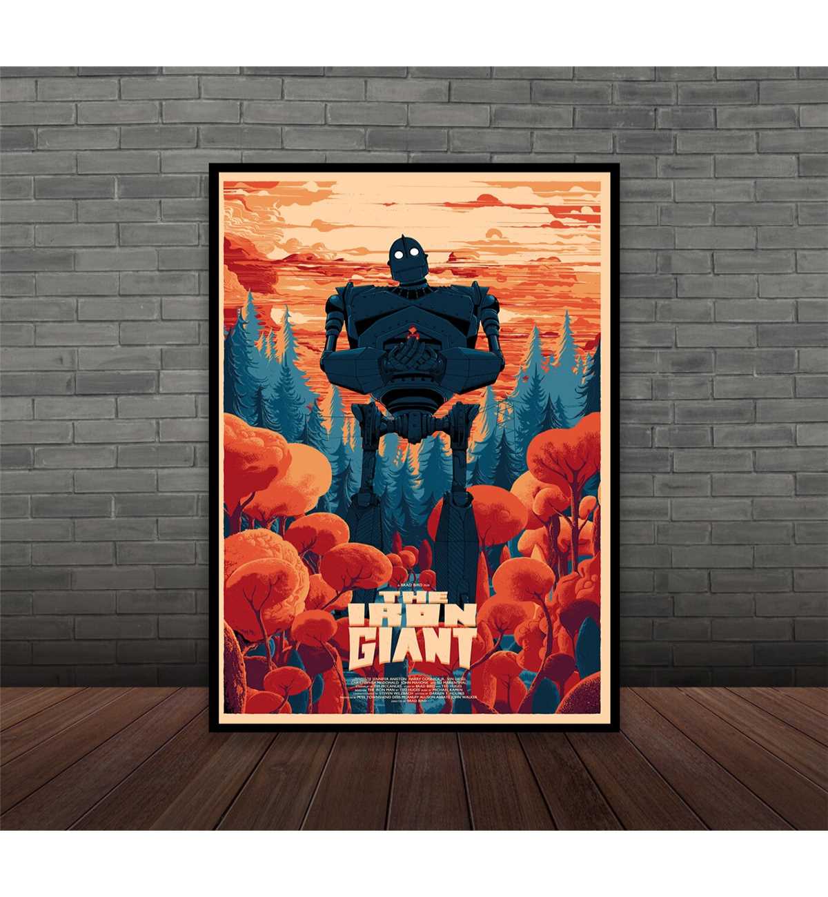The Iron Giant Movie Poster Classic Film, Wall | Inspire Uplift