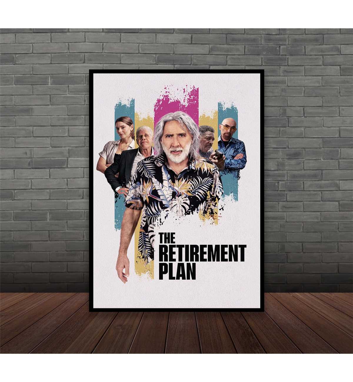 The Retirement Plan Movie Poster Classic Film, Wall | Inspire Uplift