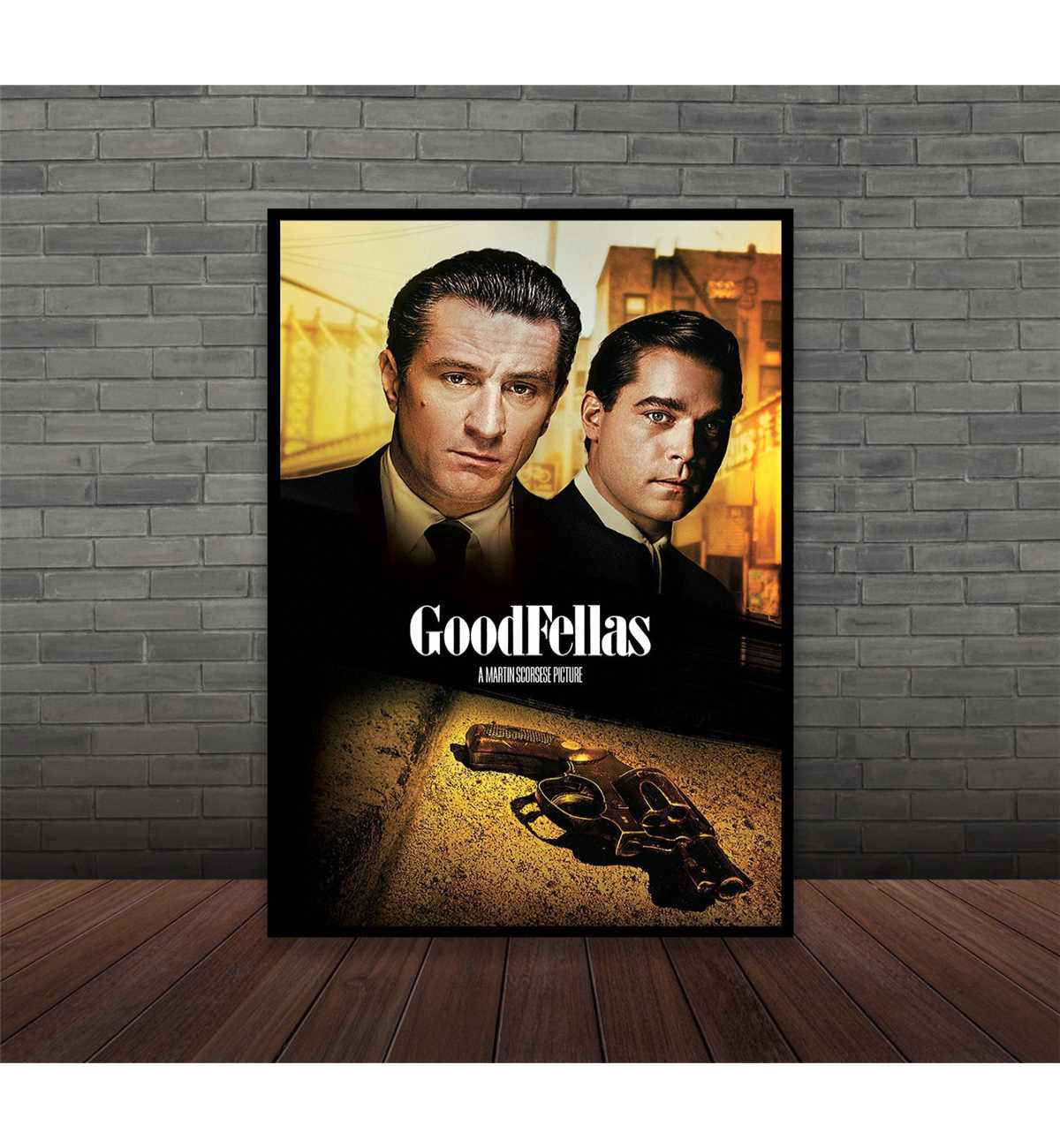 GoodFellas 1990 Movie Poster Classic Film, Wall Art, | Inspire Uplift