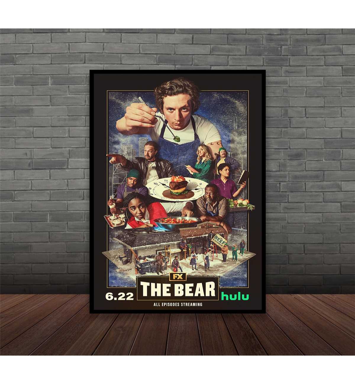 The Bear Season 2 Movie Poster Classic Film, - Inspire Uplift