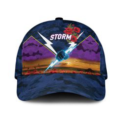 Melbourne Storm Classic Cap with Poppy Flowers Shop Now | Inspire Uplift