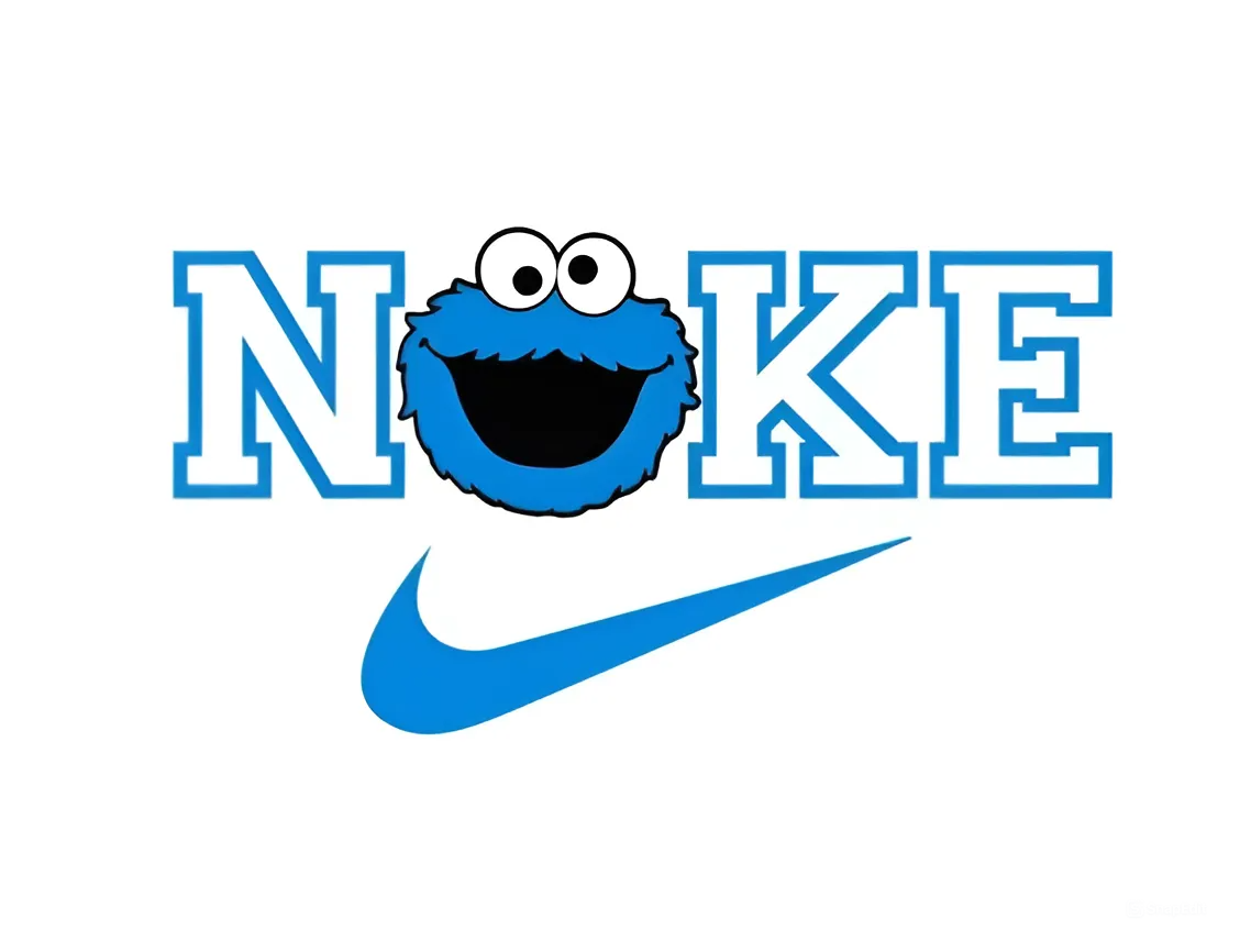 Cookie Monster Nike Svg, Nike Logo Svg, Nike Sesame Street S - Inspire ...
