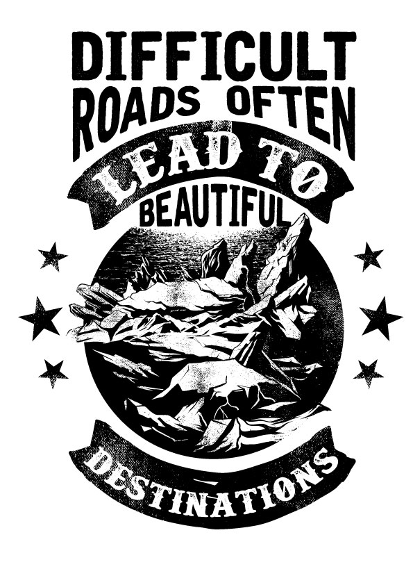difficult roads svg - Inspire Uplift