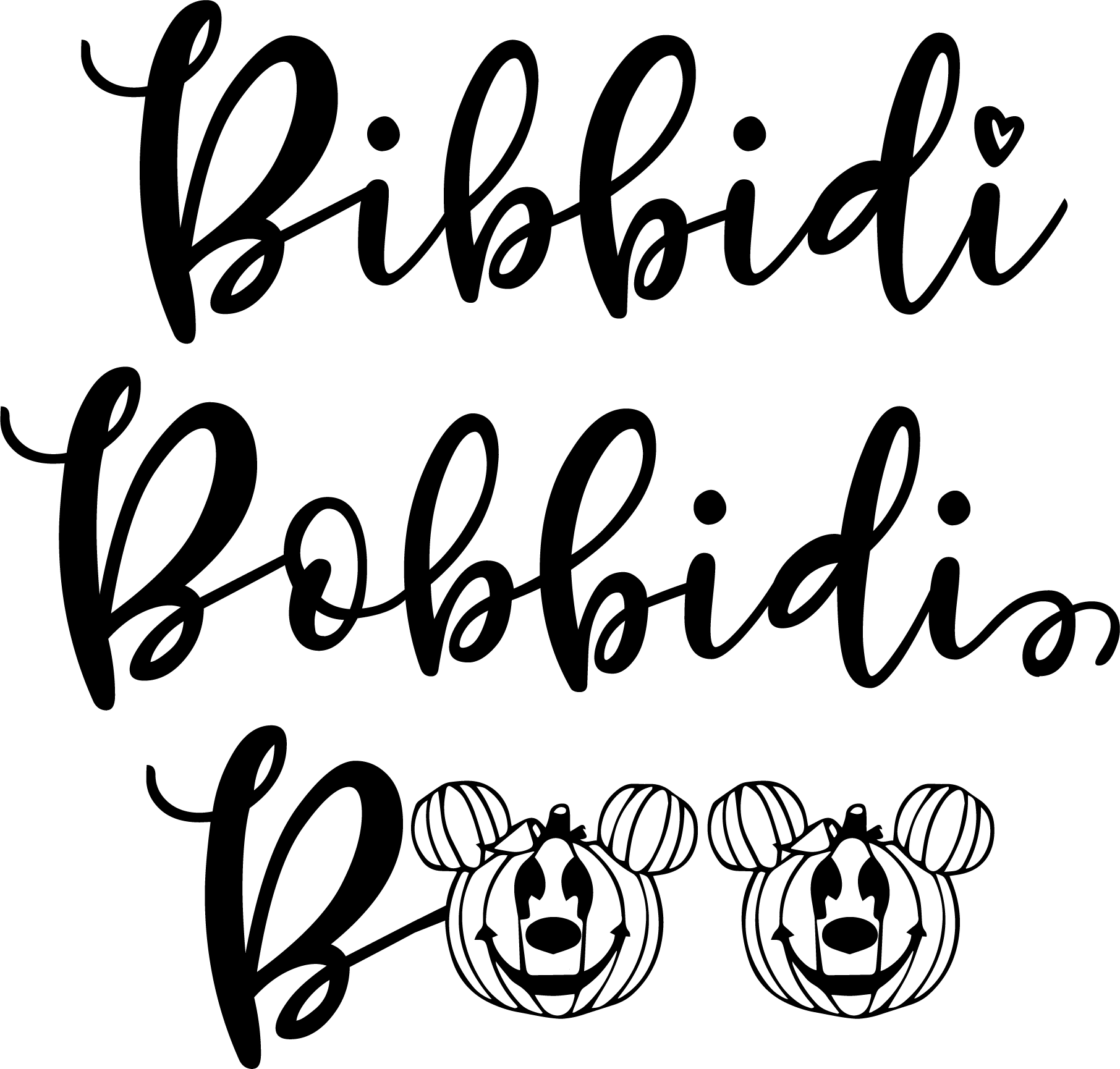 Bibbidi bobbidi boo halloween ,SVG, bibbidi bobbidi boo, fai | Inspire ...