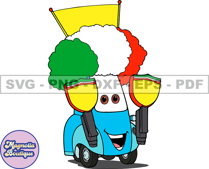 Disney Pixar's Cars png, Cartoon Customs SVG, EPS, PNG, DXF | Inspire ...