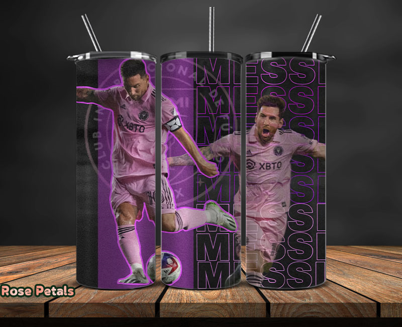 Lionel Messi Tumbler Wrap ,Messi Skinny Tumbler Wrap PNG, D | Inspire ...