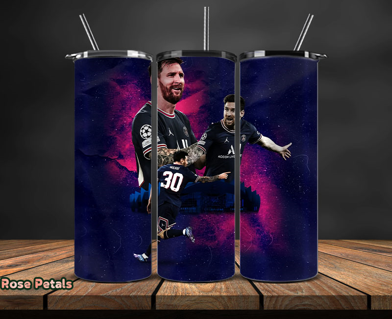 Lionel Messi Tumbler Wrap ,Messi Skinny Tumbler Wrap PNG, D | Inspire ...