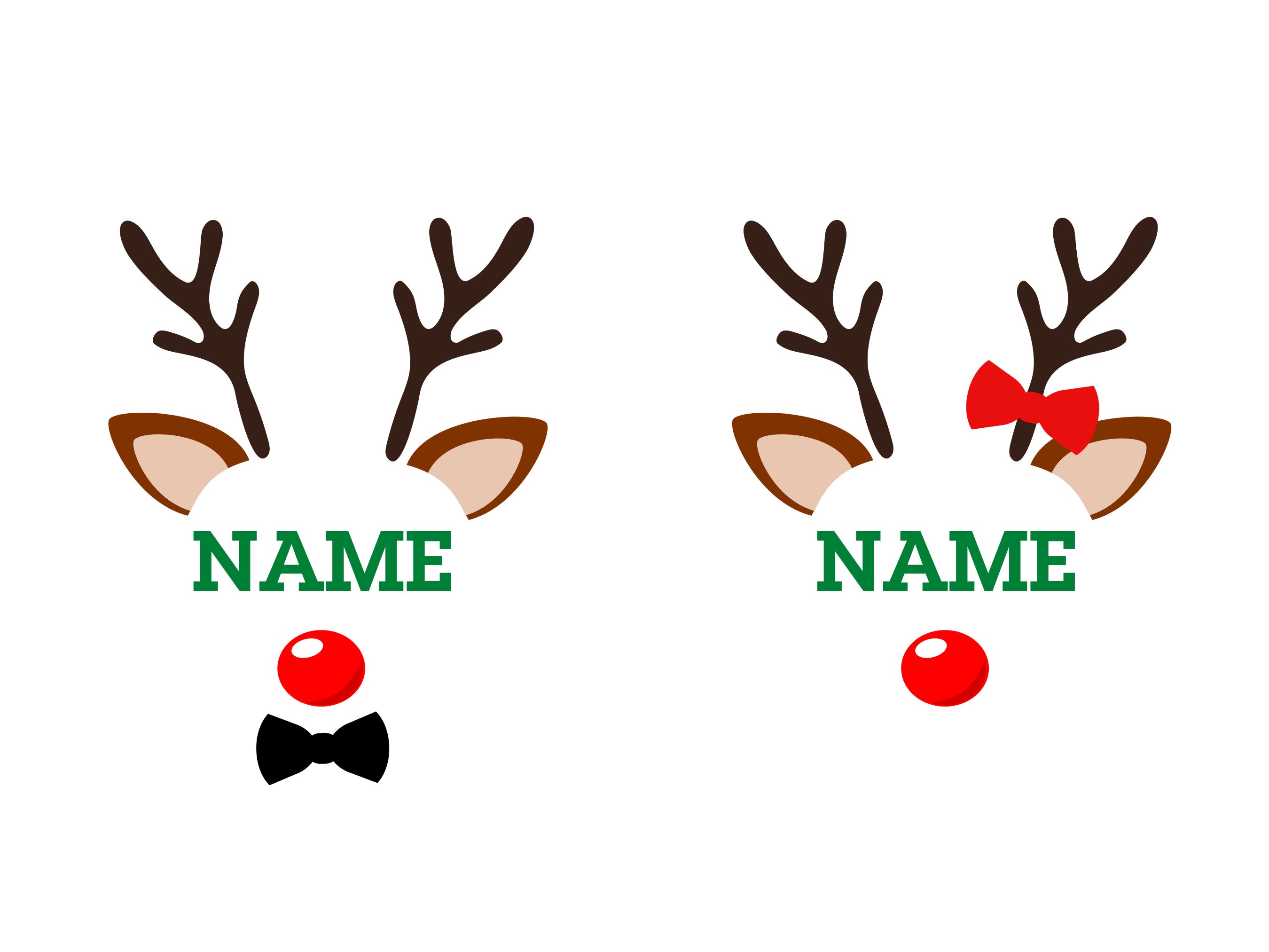 reindeer frame svg, rudolphs the red nosed reindeer svg, rud | Inspire ...