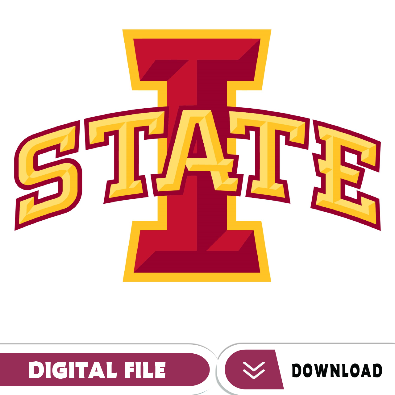 Iowa State Cyclones Svg, Football Team Svg, Basketball, Coll | Inspire ...