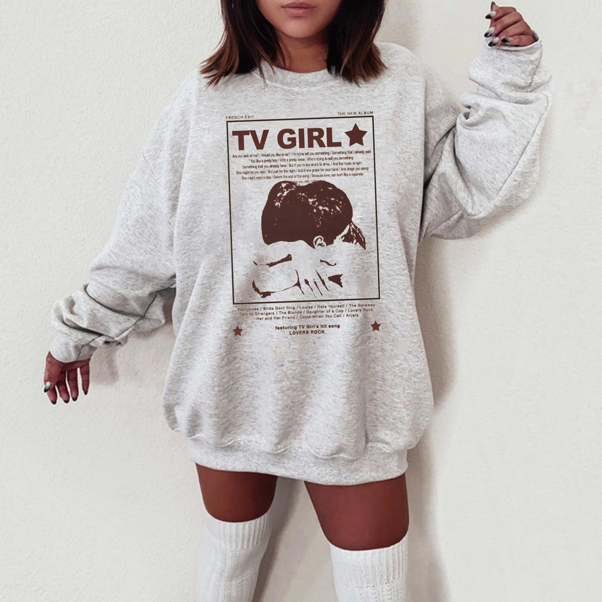 TV Girl French Exit Album Cover Shirt - Lovers Rock - Musici | Inspire ...