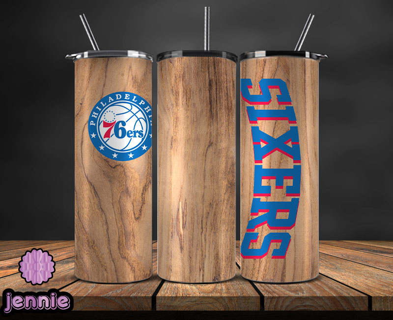 Philadelphia 76ers Tumbler Wrap, Basketball Design,NBA Teams | Inspire ...