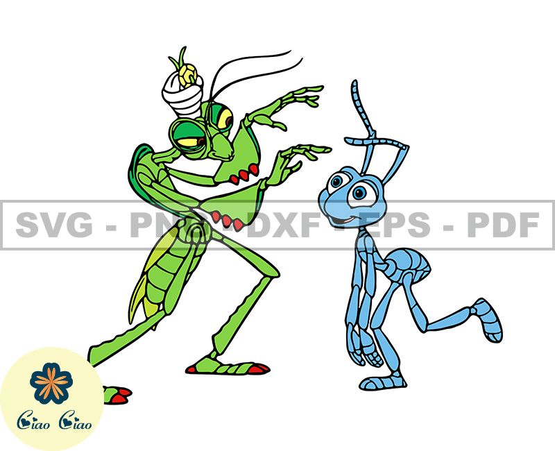 Bugs Life Svg, Bugs Life Cricut, Cartoon Customs Svg, Incled | Inspire ...