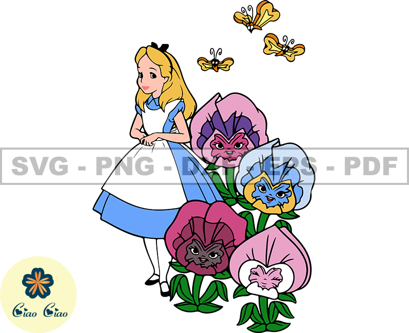 Alice in Wonderland Svg, Alice Svg, Cartoon Customs SVG, EPS | Inspire ...