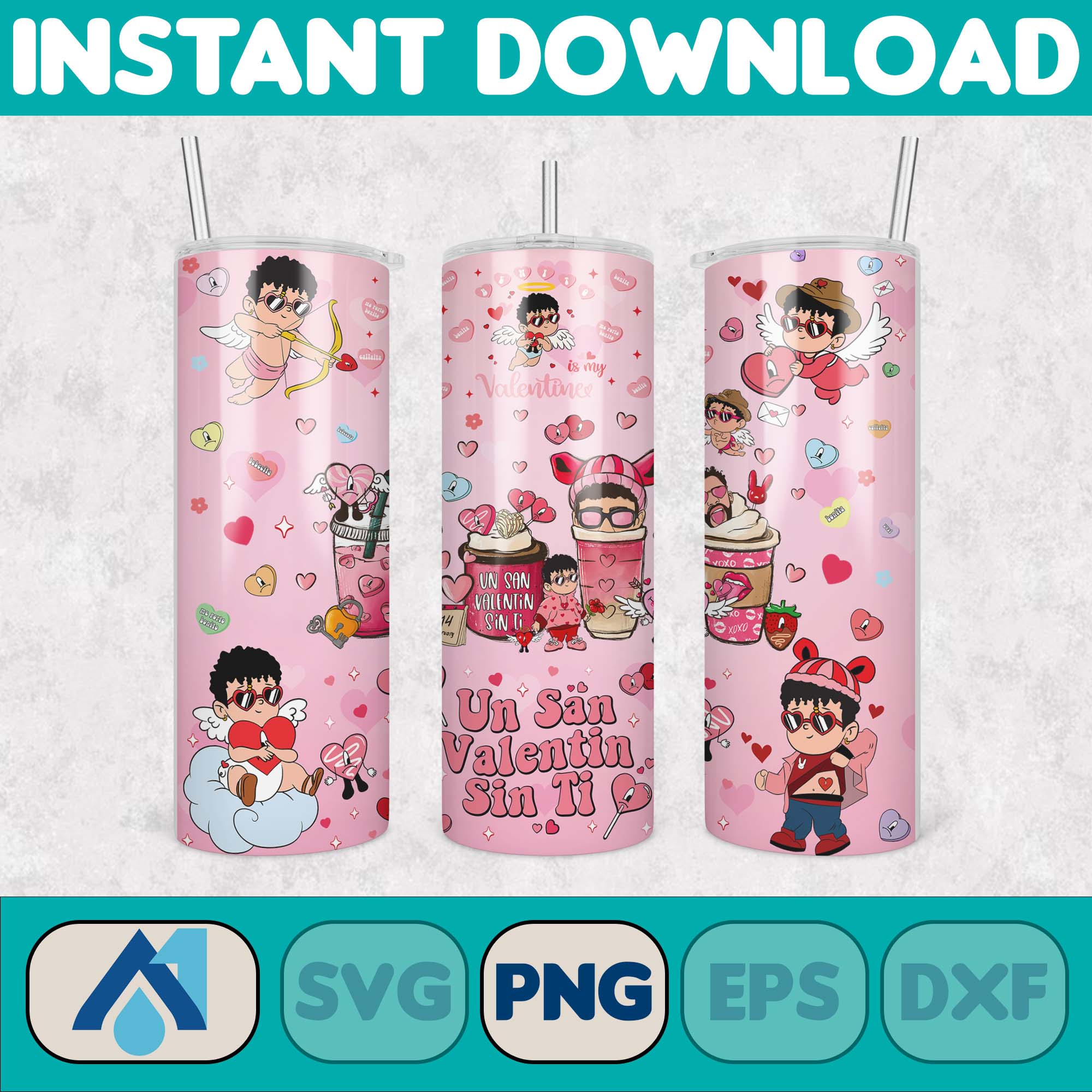 Bad Bunny Valentines Day Png, Benito Png, Un Valentina Sin T | Inspire ...