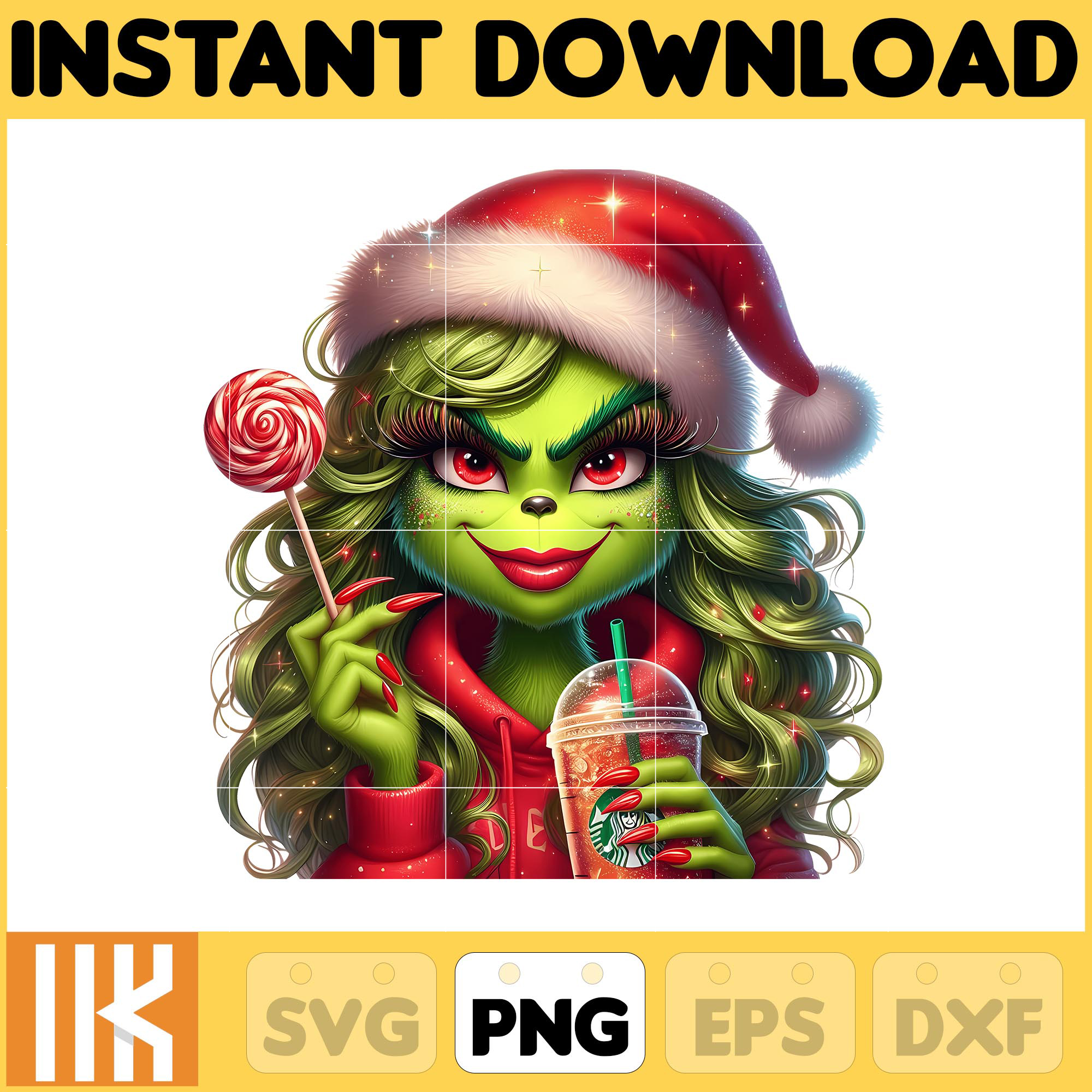 Red Bougie Grinch file PNG, Cheetah Grinch Png, Mama Grinch, | Inspire ...