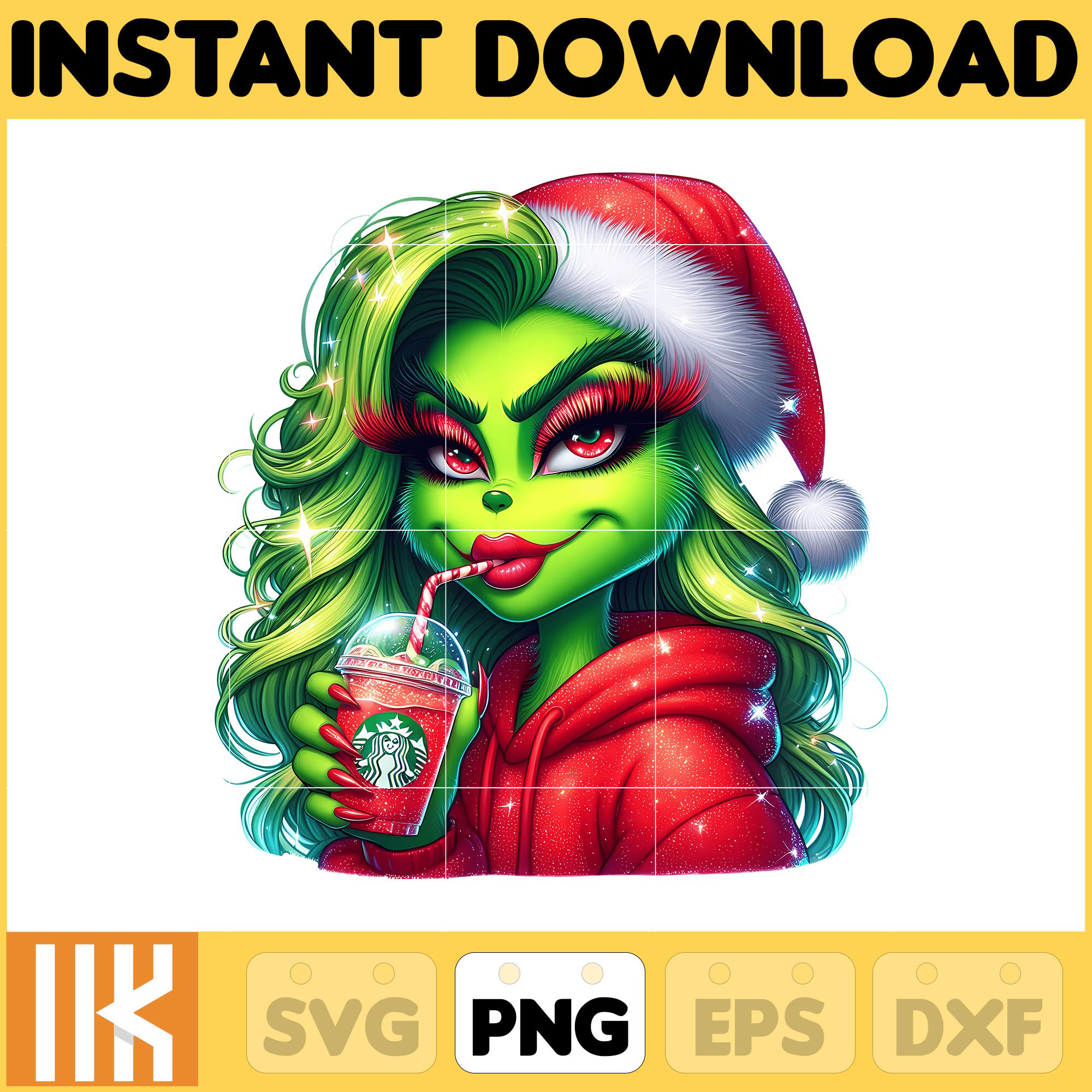 Red Bougie Grinch file PNG, Cheetah Grinch Png, Mama Grinch, | Inspire ...
