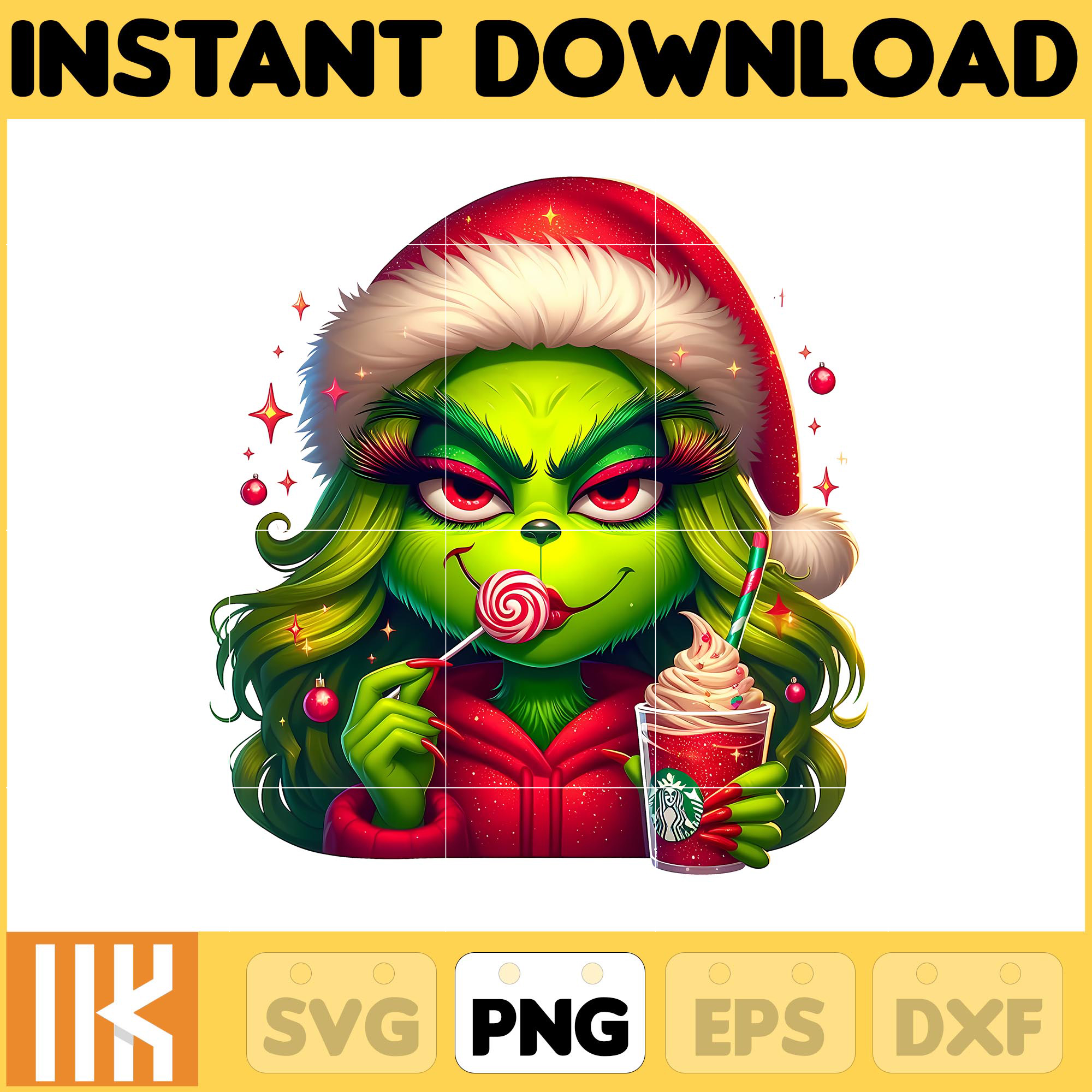 Red Bougie Grinch file PNG, Cheetah Grinch Png, Mama Grinch, | Inspire ...