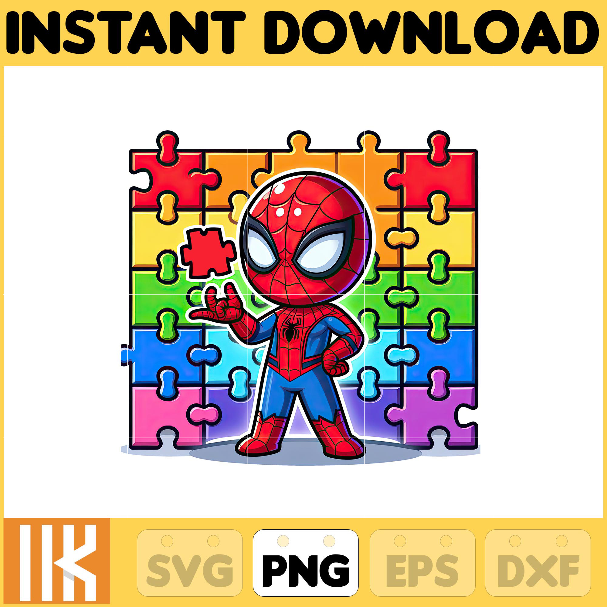 Superhero Spider Man Autism Png, Autism Superhero Png, Autis - Inspire ...