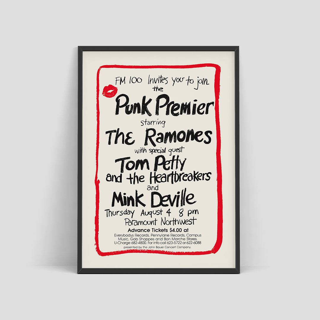 Ramones, Tom Petty & The Heartbreakers - Concert poster at t | Inspire ...