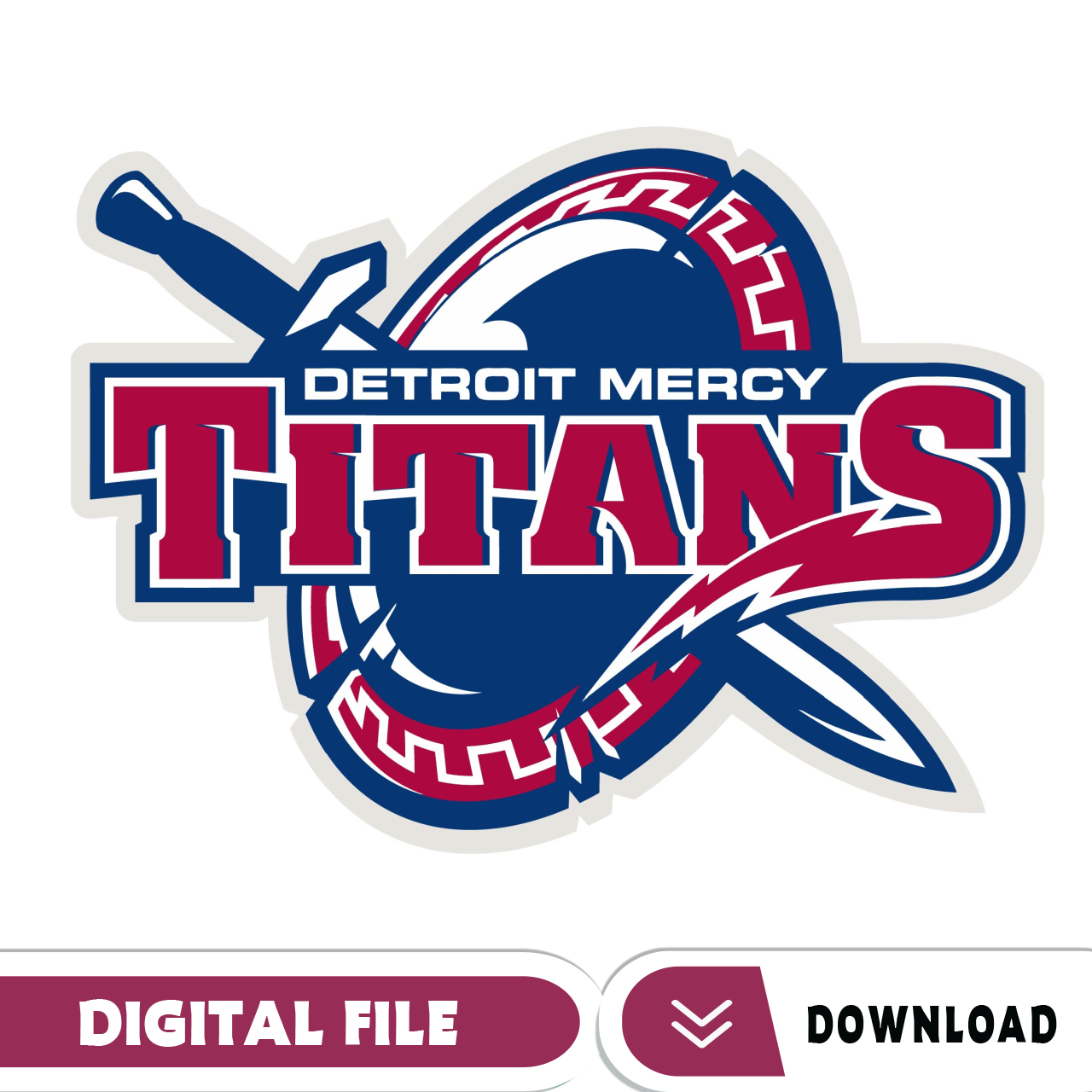 Detroit Titans Svg, Football Team Svg, Basketball, Collage, - Inspire ...