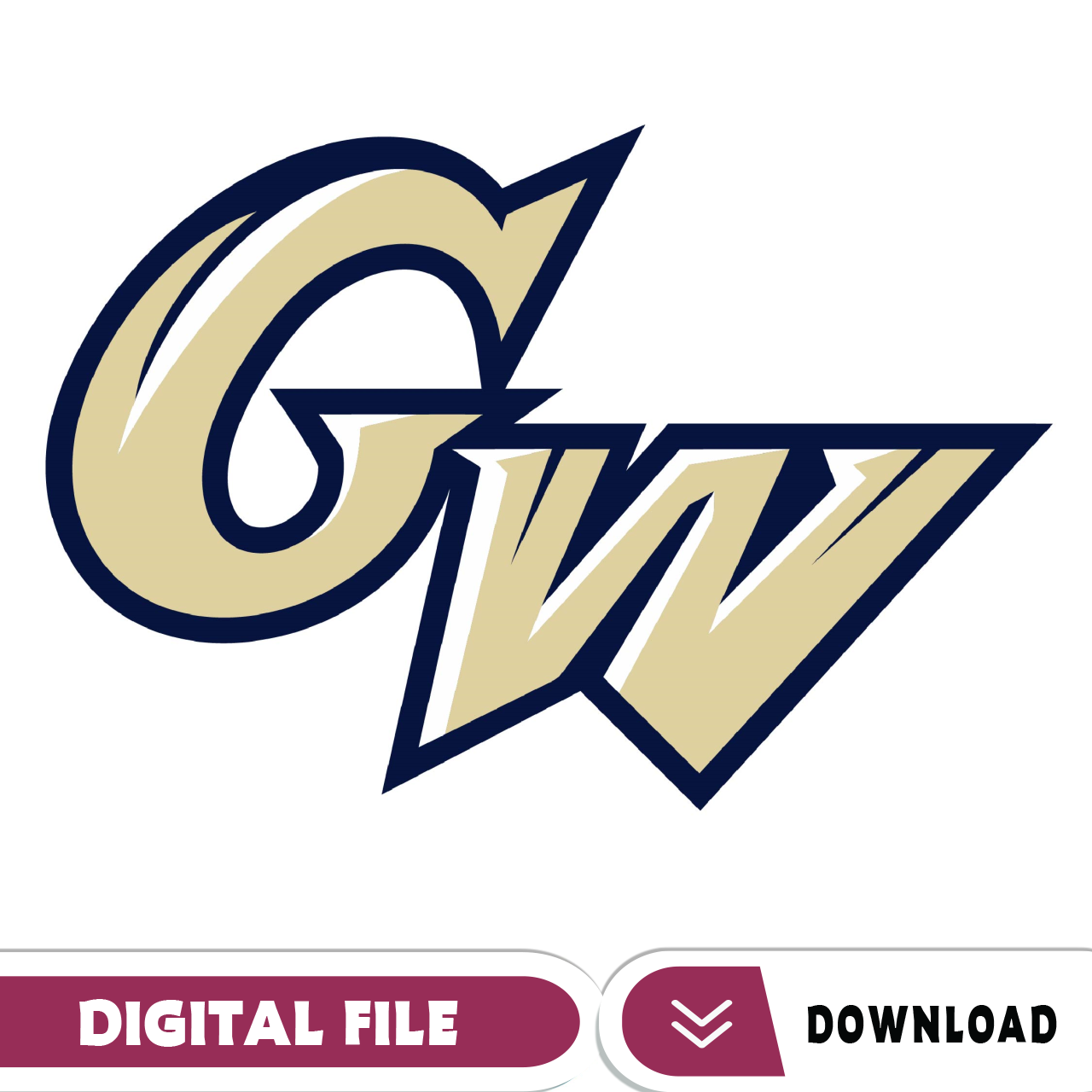 George Washington Colonials Svg, Football Team Svg, Basketba - Inspire ...