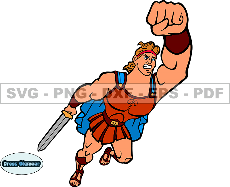 Hades Heracles Megara Svg, Handsome soldierS vg, Cartoon Cus - Inspire ...