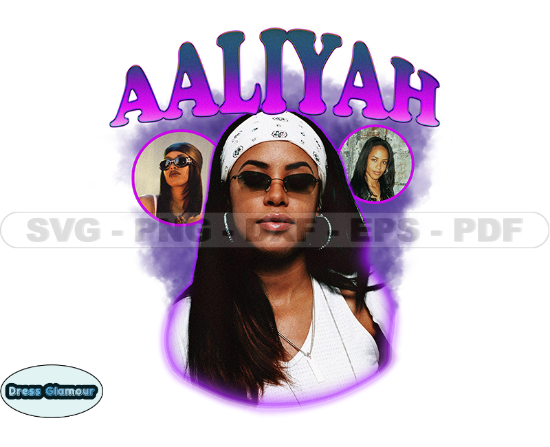 Aaliyah Png Digital Download, Svg Tshirt designs, Rock Bands | Inspire ...