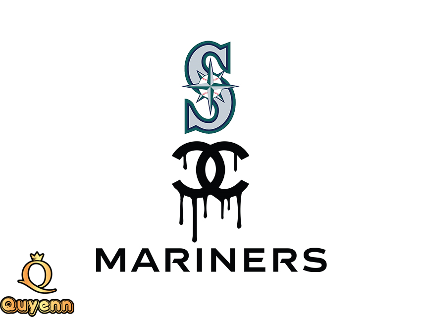 Seattle Mariners PNG, Chanel MLB PNG, Baseball Team PNG, ML | Inspire ...