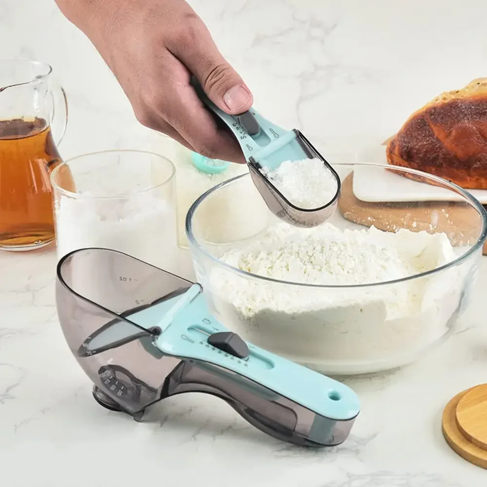 Kitchen Adjustable Measuring Cups Spoons | Inspire Uplift