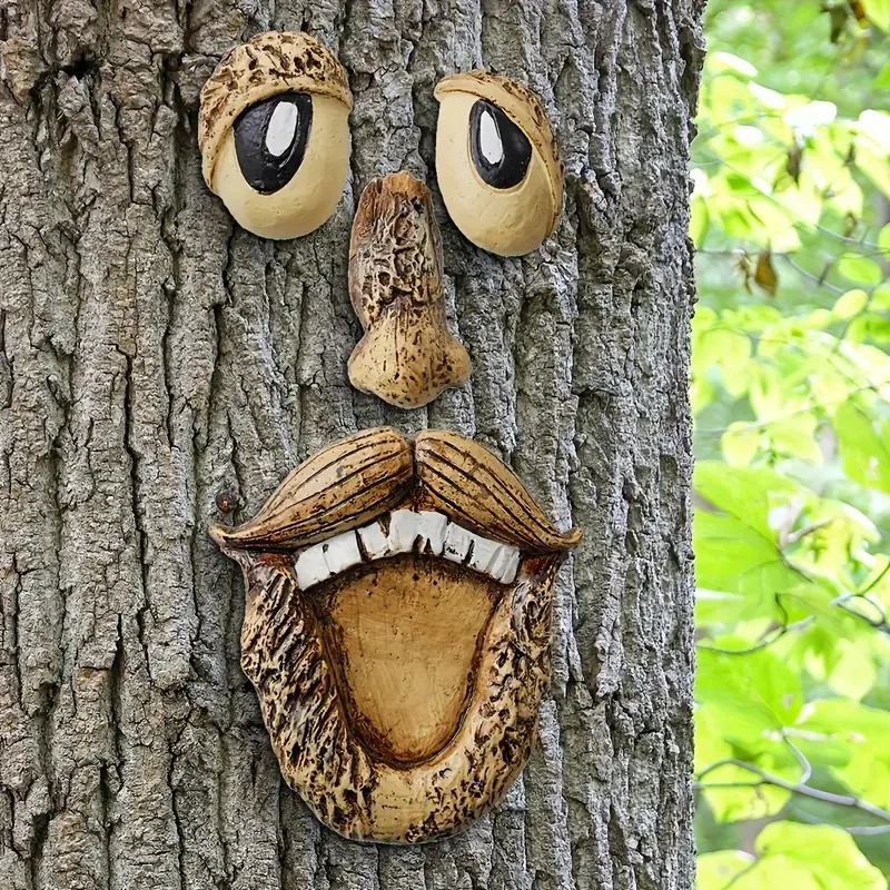 Tree Trunk Five Senses Ornaments Tree Eye Organ Set | Inspire Uplift