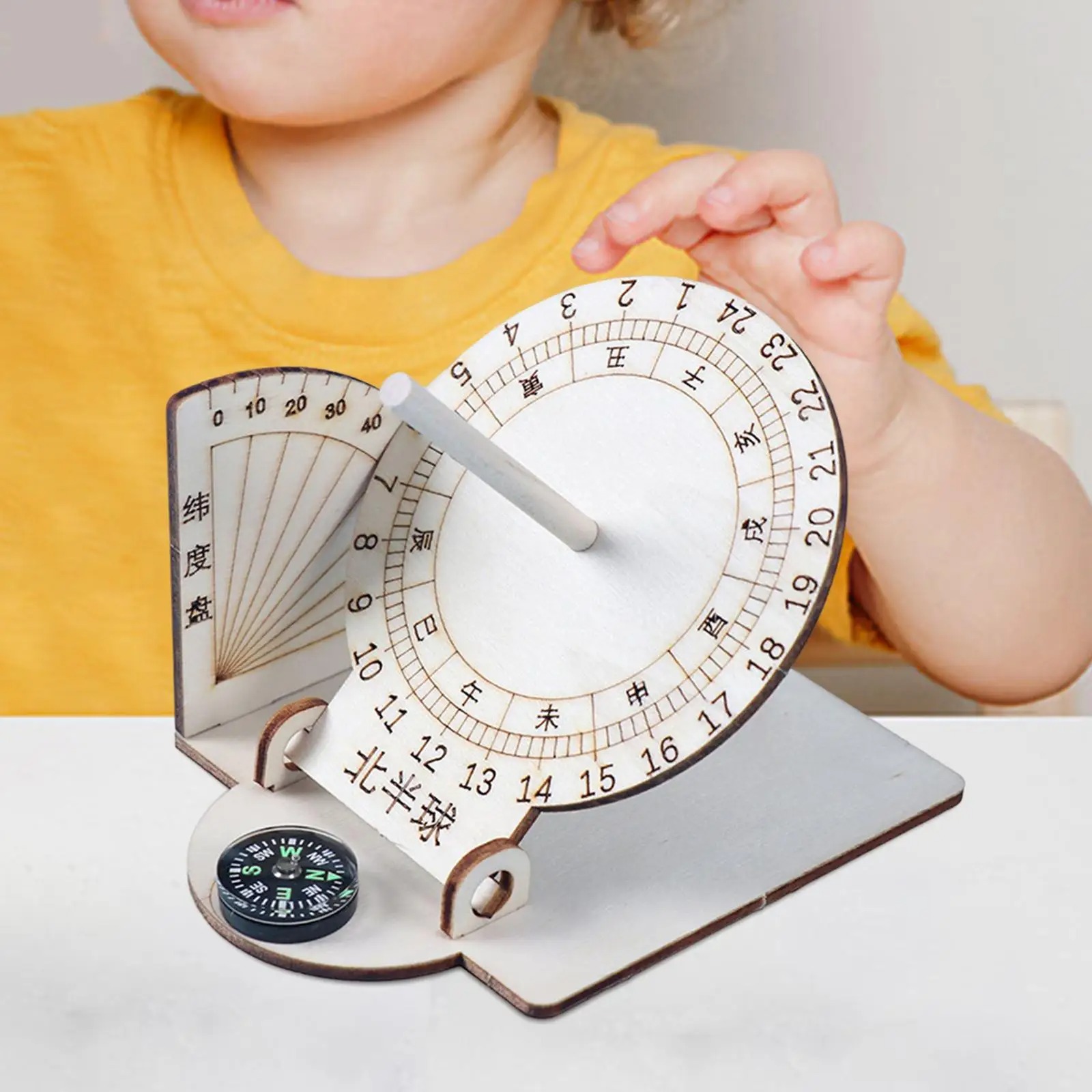 Sundial Clock Scientific Experiment Kit DIY Sundial Model - Inspire Uplift